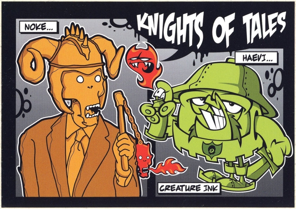 Noke & Haevi Street Art Sticker – HATCH