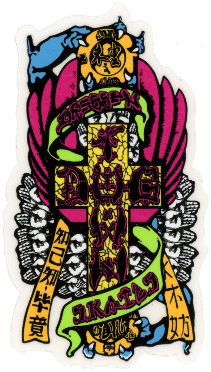 Dogtown Skateboard Sticker - HATCH