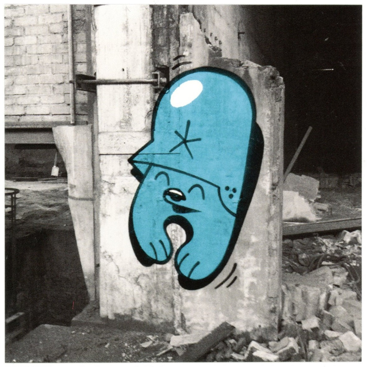 Flying Fortress Street Art Sticker – HATCH