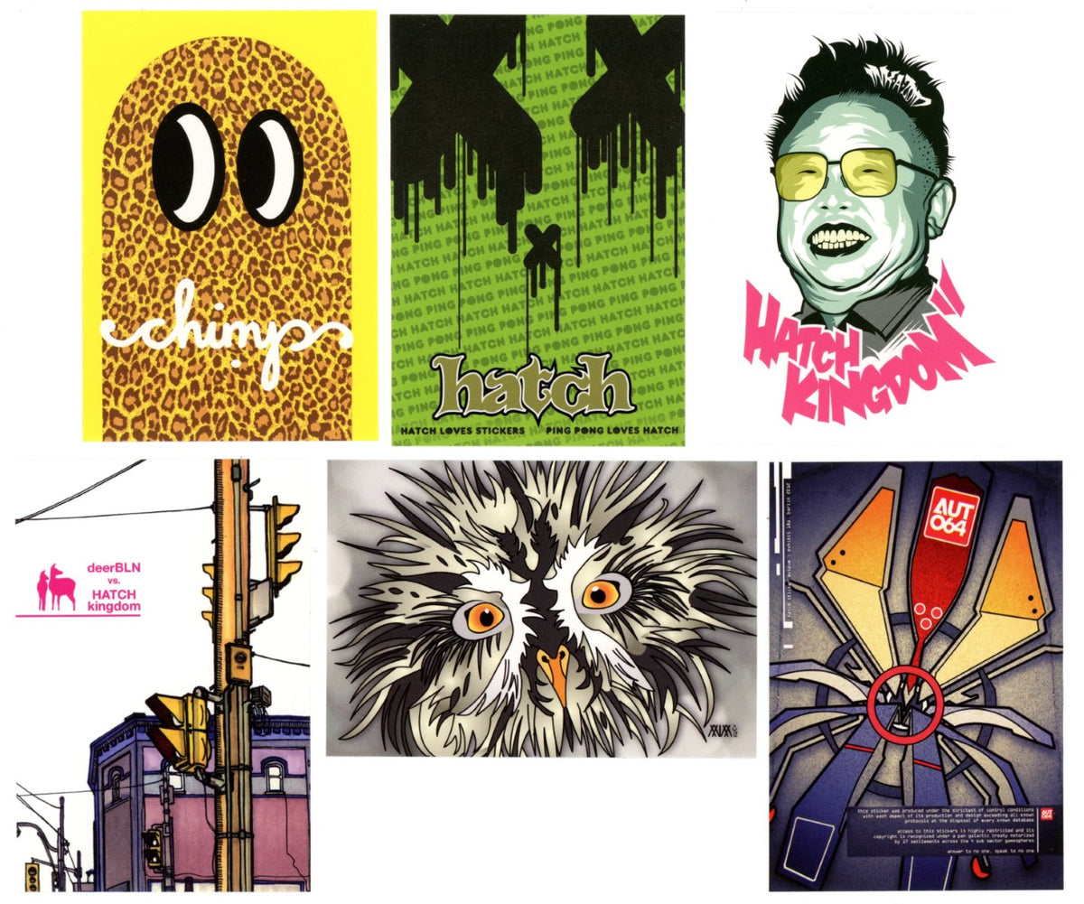 Hatch Street Art Sticker Pack II – HATCH