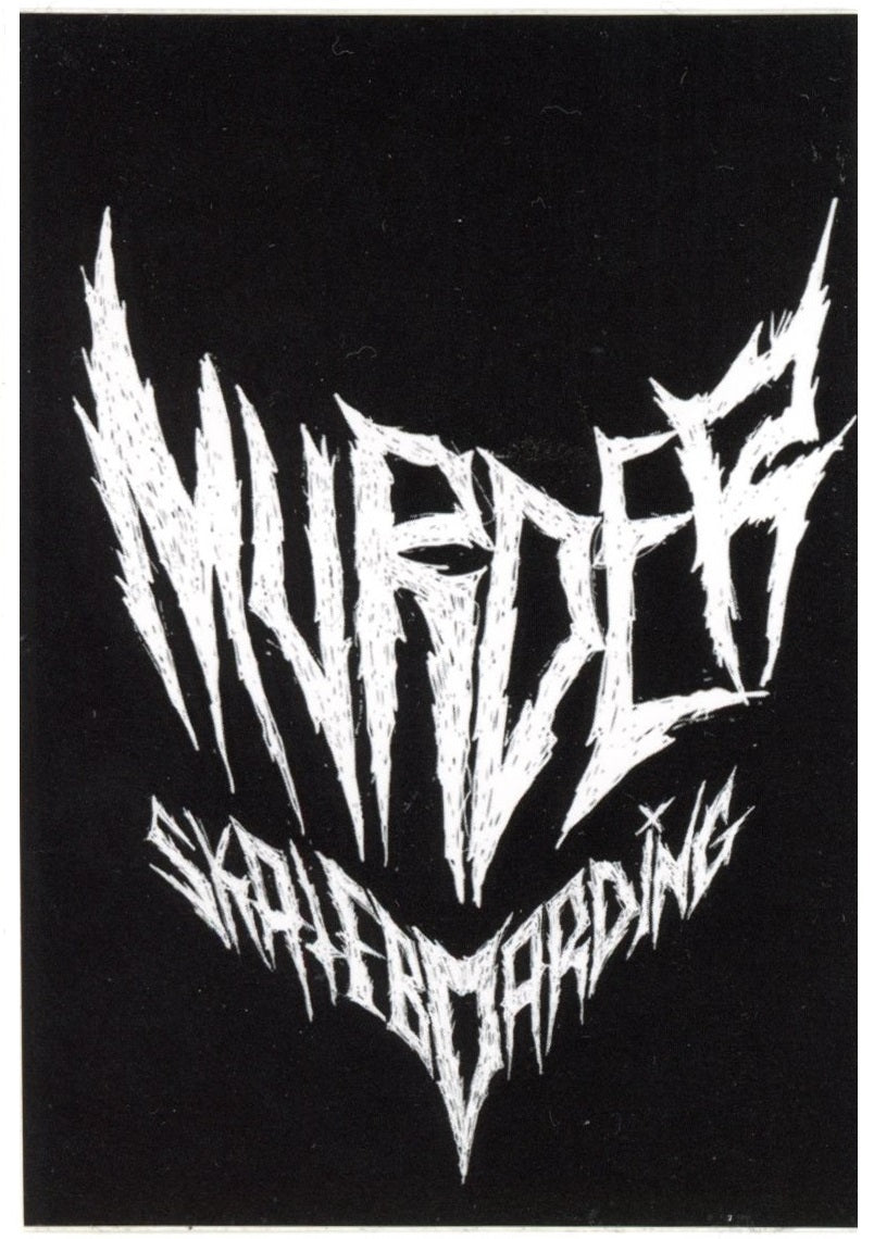 Murder skateboard Sticker - HATCH